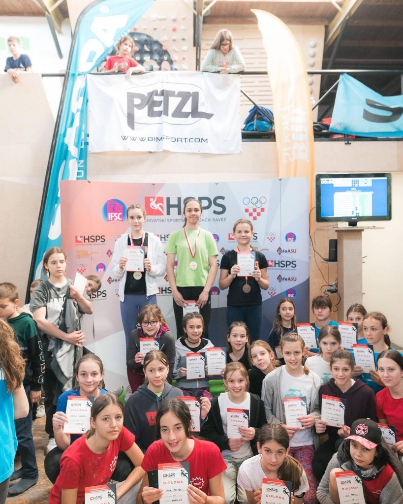 Prvenstvo Hrvatske u sportskom penjanju, disciplina „Boulder“ 2023., brončana medalja za ...